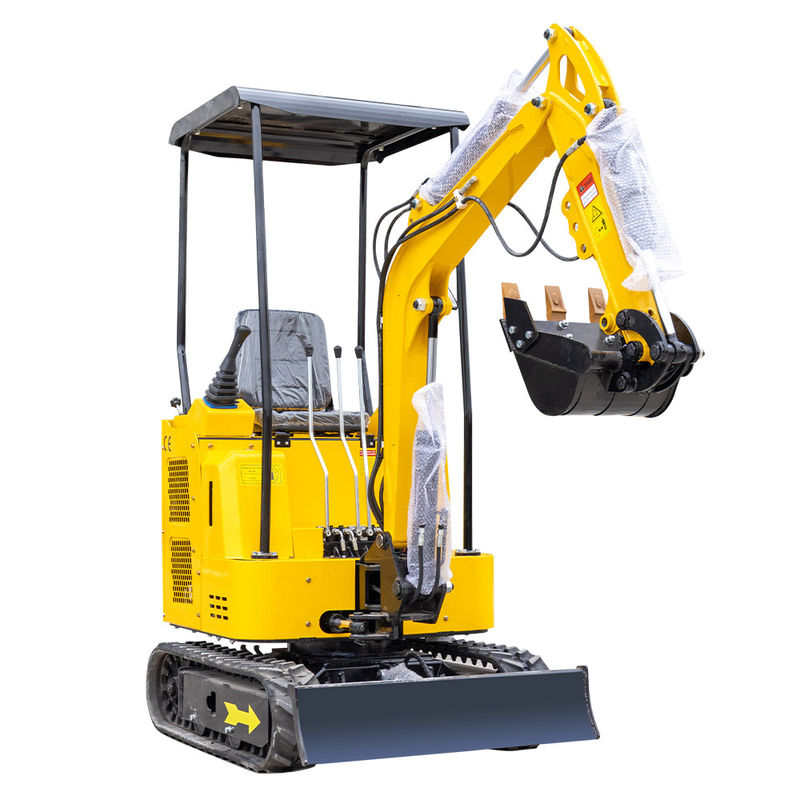Hightop 1.7 Ton Mini Excavator Hydraulic Mini Crawler Digger With ...