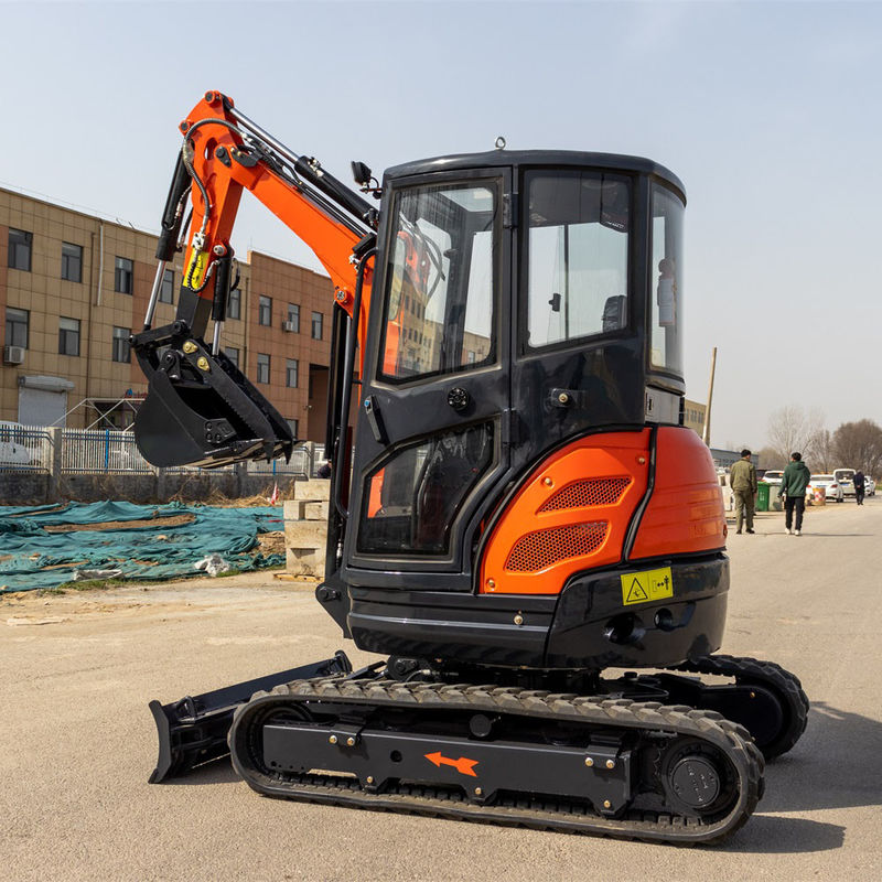 2500kg Cab Hightop Mini Excavator EPA Euro 5 Engine Hydraulic Compact ...