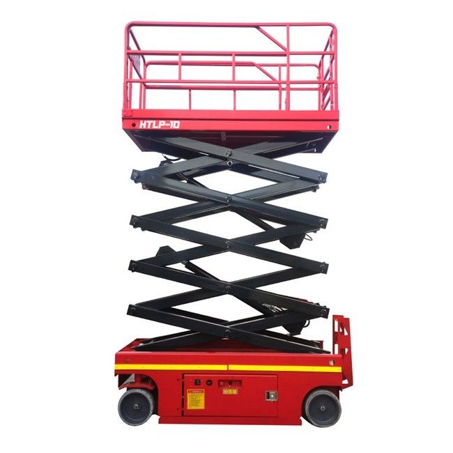 Flexible 10m Electric Scissor Lift Self Propelled Aerial Work Platforms ...