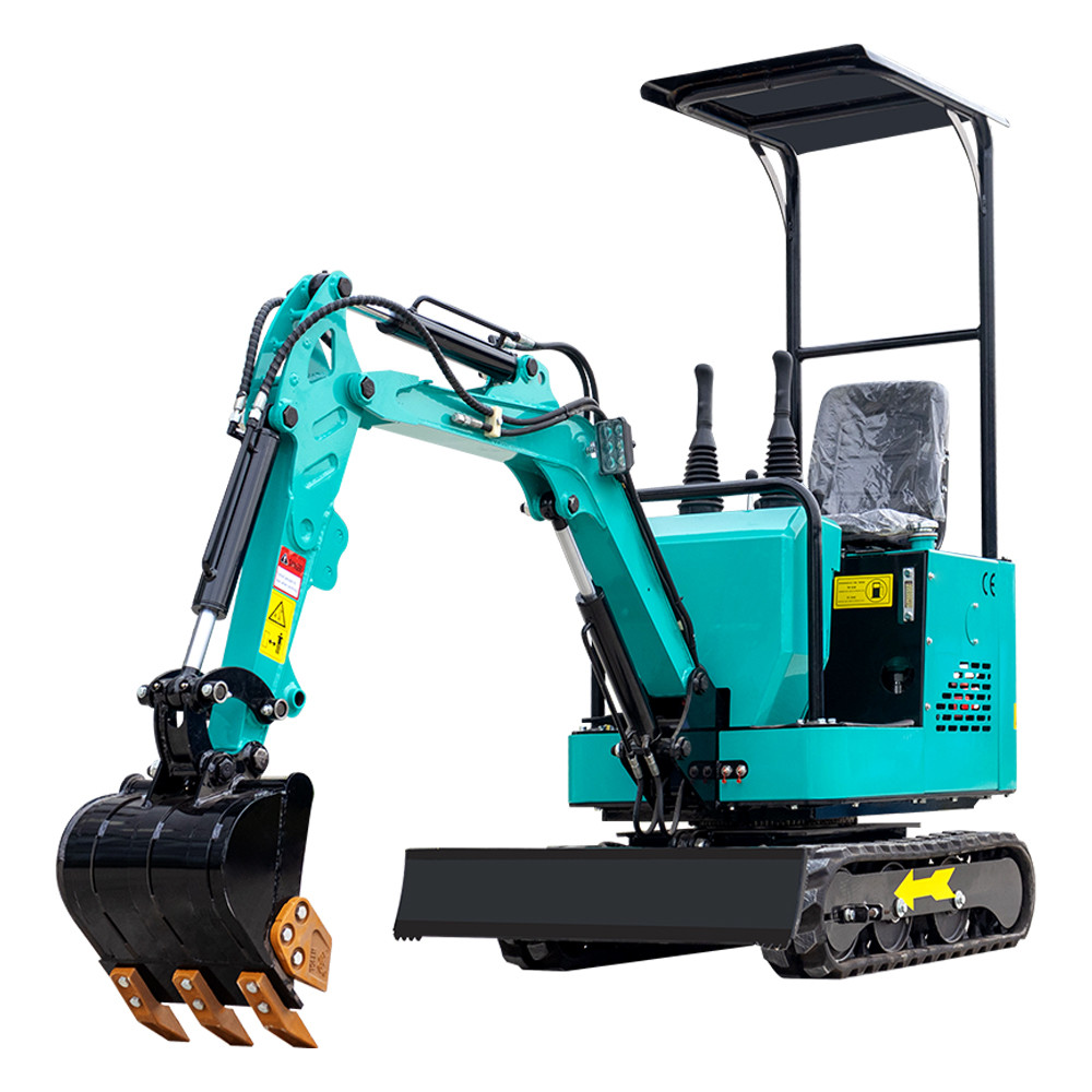 PC10 Euro5 Hightop Mini Excavator Machine With Roll Over Protection ...