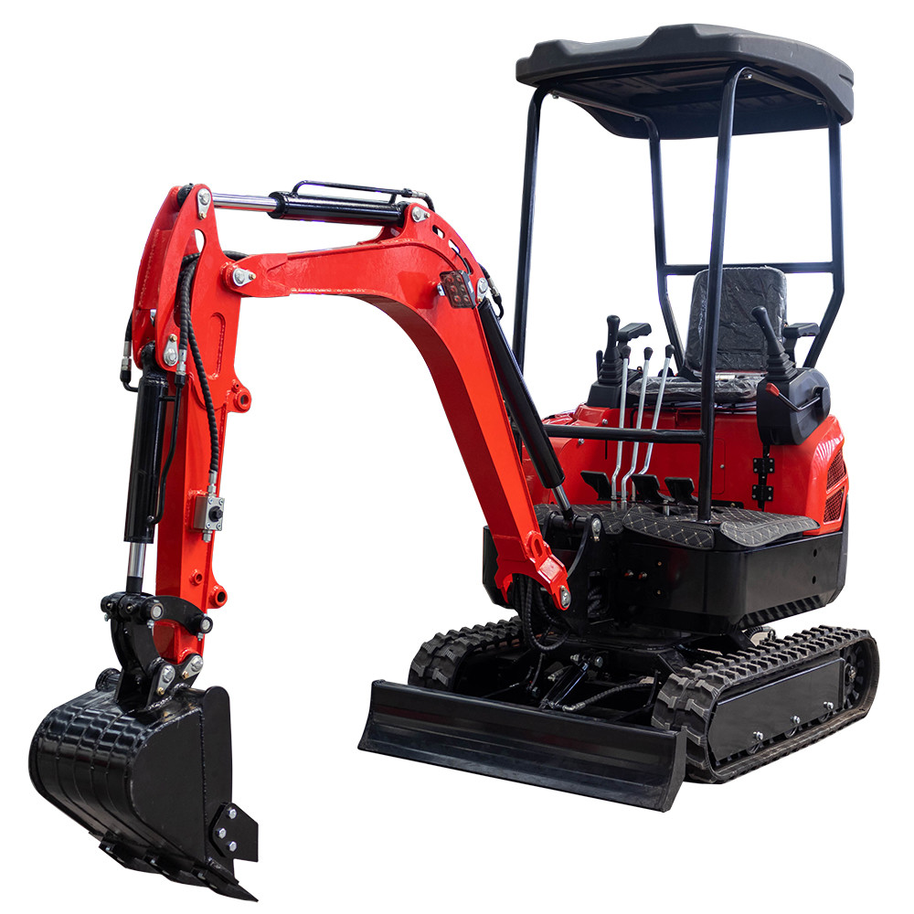 42mm Diameter Canopy Hightop Mini Excavator 1800kg Small Digging Machine