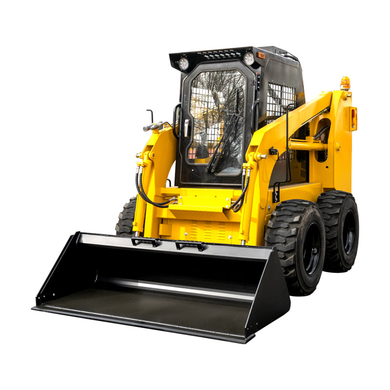 Heavy Duty Powerful Compact Skid Steer Loader 850kg Operating Load HTS60