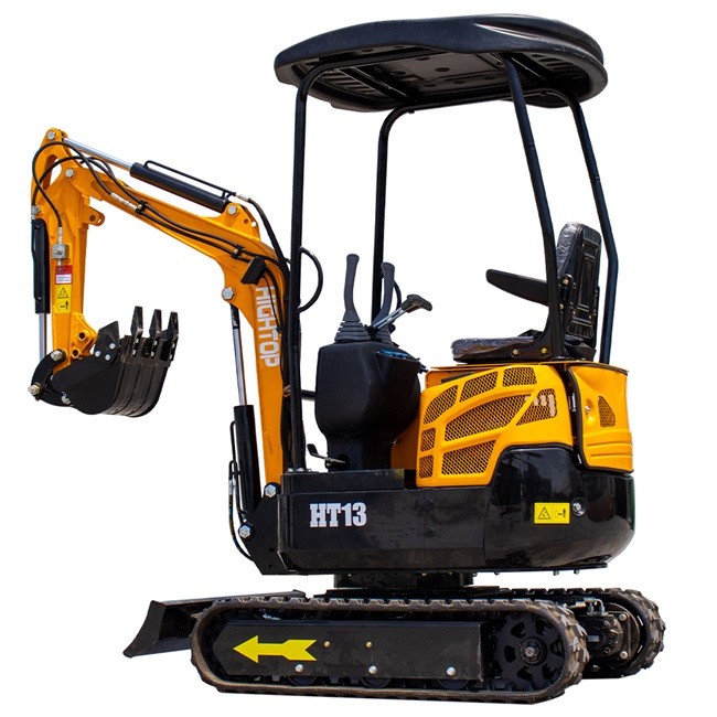 1300kg Hightop Excavator With Track Gauge Of 920mm Mini Digger