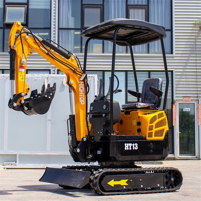 2100mm Max Height Hightop Mini Excavator With 990mm Upper Width
