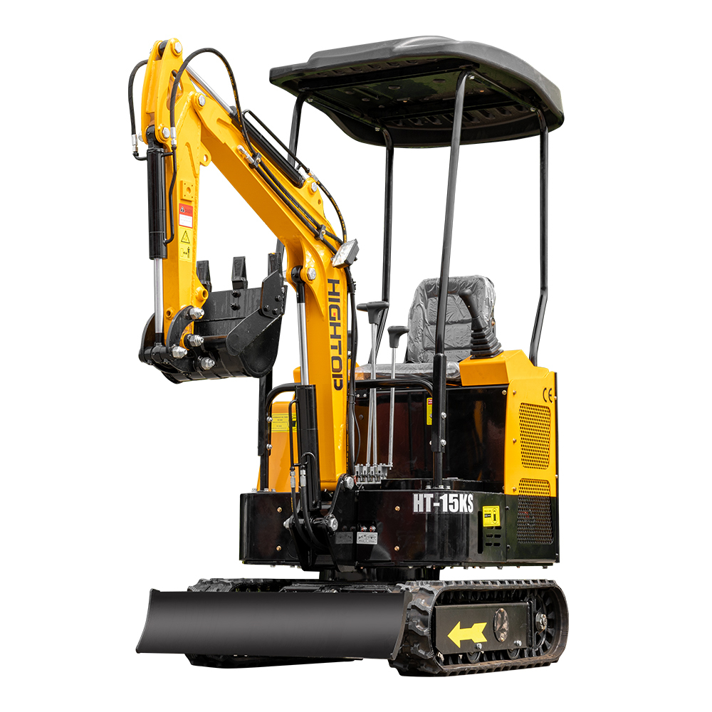 1 Ton Mini Excavator HT-15KS with High Efficiency & Versatility