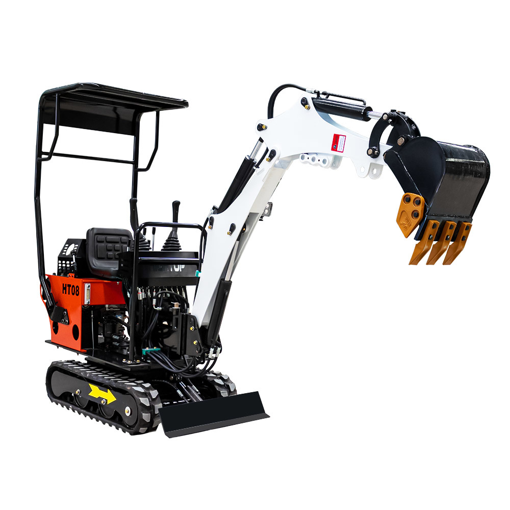 HT08 800kg Mini Excavator | 12HP Compact Digger