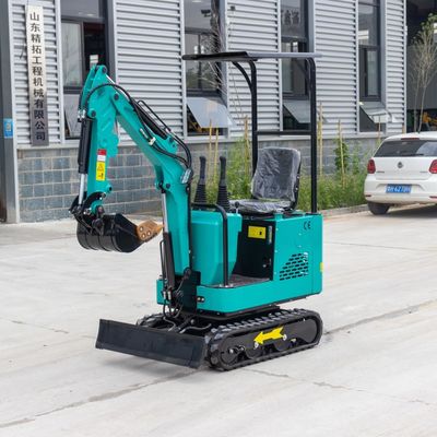 PC10 Euro5 Hightop Mini Excavator Machine With Roll Over Protection ...