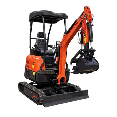 Swing Boom 1.8Tone Hydraulic Mini Excavator Tailless Small Home Excavator
