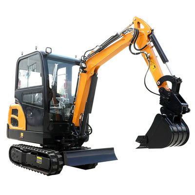 Hightop 2000kg Mini Hydraulic Excavator Small Digger With Front Window ...