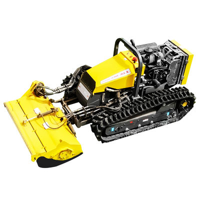 ISO All Terrain Electric Remote Control Lawn Mower Yanmar Engine ...