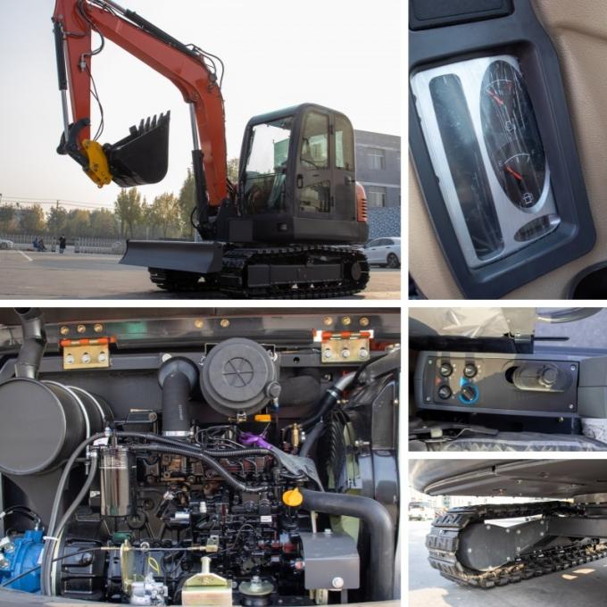 6T Crawler Hightop Excavator EPA Engine Equipped For Productive Work